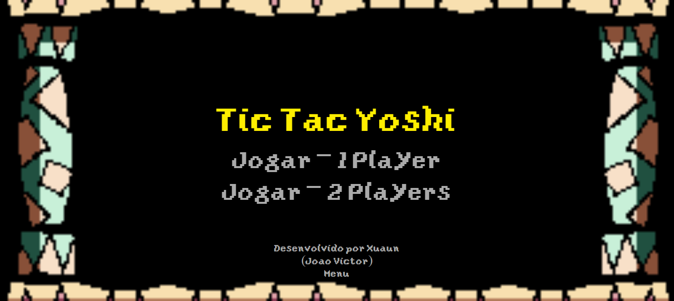 Menu Tic-Tac-Yoshi